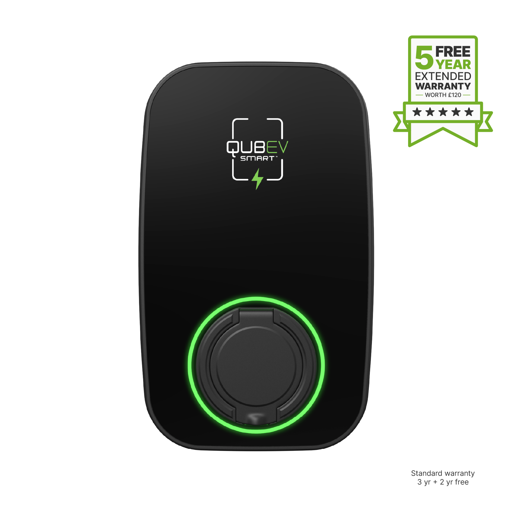 QUBEV Smart | 22kW (3 Phase) | Universal Socket